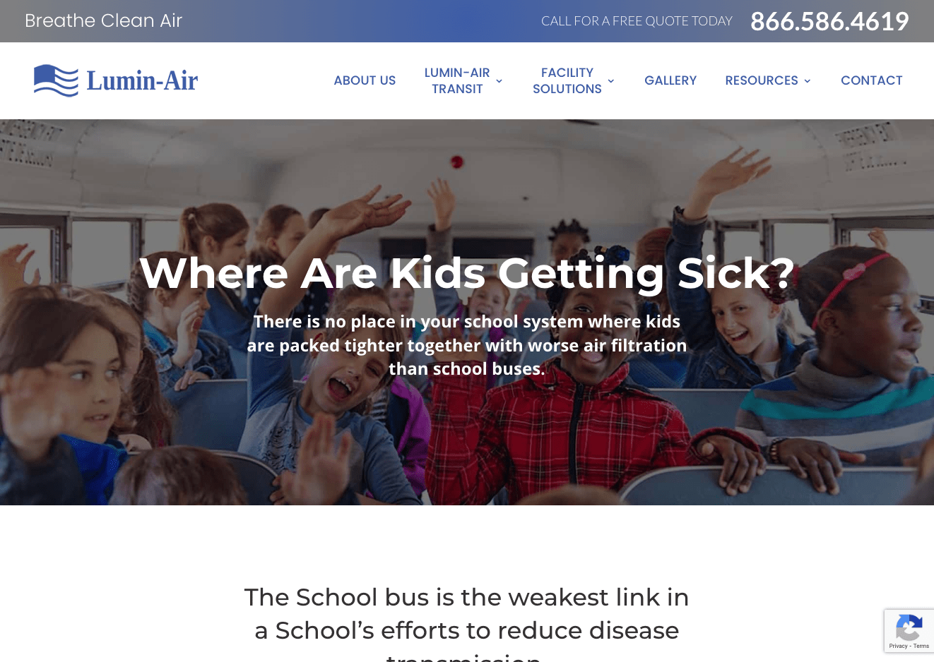 School Bus Air - Lumin Air